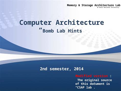 pptx memory and storage architecture lab seoul national university computer architecture
