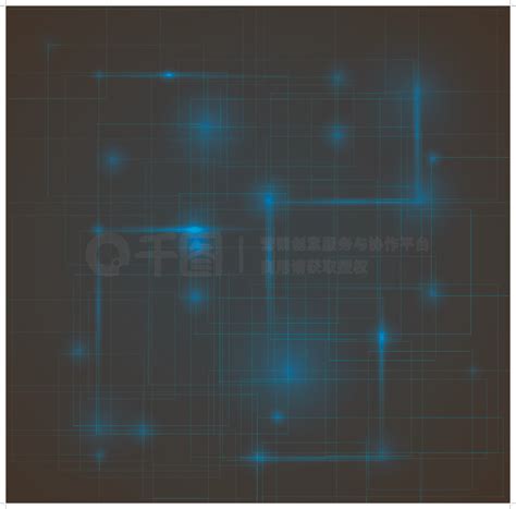 背景免抠元素 蓝色科技感线条背景 素材免费下载 3184像素 eps格式 编号43599377 千图网