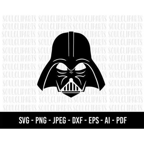 Cod1188 Star Wars Svg Darth Vader Silhouettes Svg Celebri Inspire