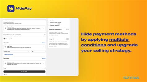 Hidepay Hide Payment Methods Hidepay Hide Sort And Rename Payment
