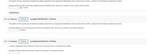 solved an unknown distribution has a mean of 80 and a