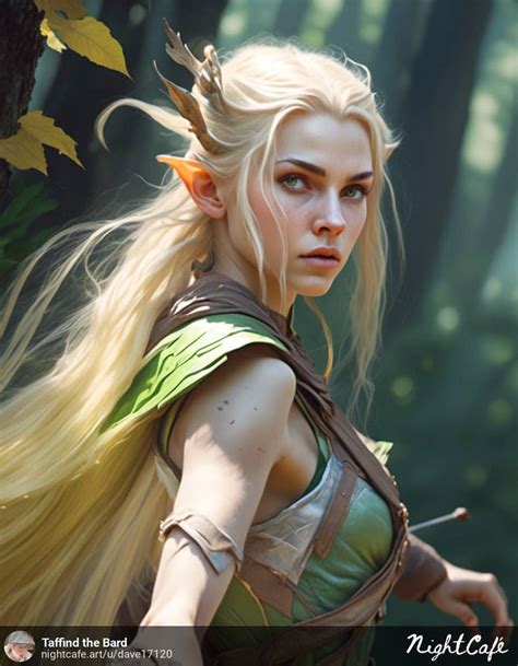 Female Elven Warrior2 By Dave17120 On Deviantart