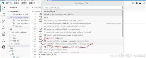 Vscode创建java Web项目vscode Java War Tomcat Csdn博客