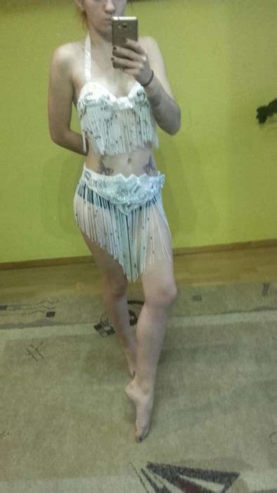 samba kostium do tańca taniec brzucha belly dance oficjalne archiwum Allegro