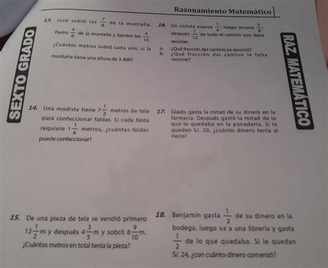 Me Ayudan Con Estas Fracciones Porfa Brainly Lat