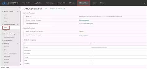 Vmware Cloud Director Single Sign On Vmware Cloud Director Saml Sso