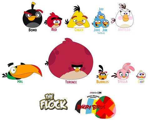 Angry Birds X The Core Flock By Abfan21 On Deviantart