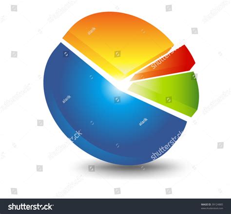 Circular Colorful Vector Diagram Stock Vector Royalty Free 39124885