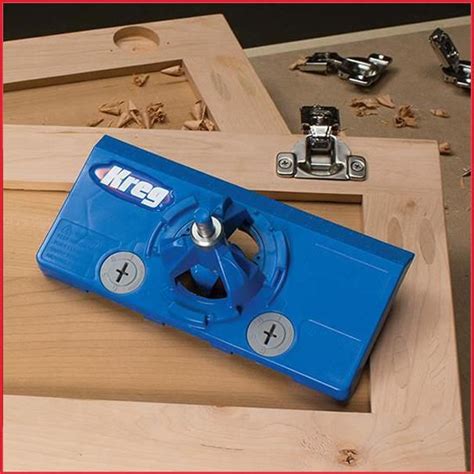 Kreg Concealed Hinge Jig Hafele Overlay Cabinet
