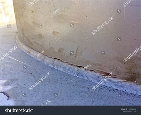 Welding Defect Undercut Fillet Weld Undercutting ภาพสต็อก 1140856202