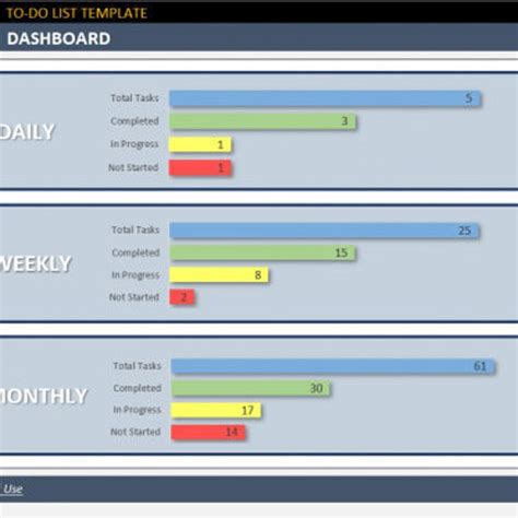 Daily Weekly Monthly Task List Template Excel Template Excel Task Etsy UK