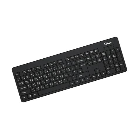 Pc Power 604 Wired Black Standard Keyboard With Bangla