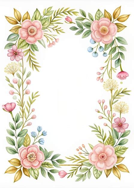 Elegant Style Floral Frame Temaple Of Weeding Invitation Luxury