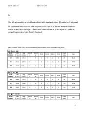 Sysc 3006 Prelab Docx Lab 3 Version 1 Tables For Lab 3 1 The SEL Pin Enables Or Disables The