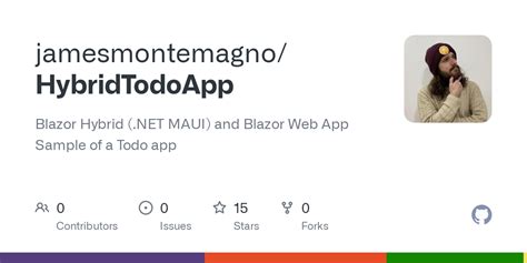 Github Jamesmontemagno Hybridtodoapp Blazor Hybrid Net Maui And