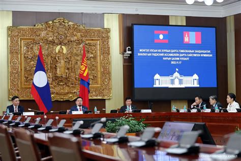 УИХ ын дарга Г Занданшатар БНАЛАУ ын Үндэсний Ассамблейн дарга Сайсумпон Фумвихан тай цахимаар