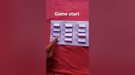 Diy Paper Game Make It Homemade Shorts Youtube Papergame Game