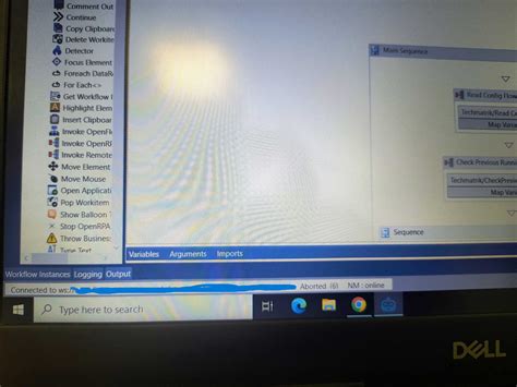 Open Rpa Gives Aborted Error Openrpa Openiap