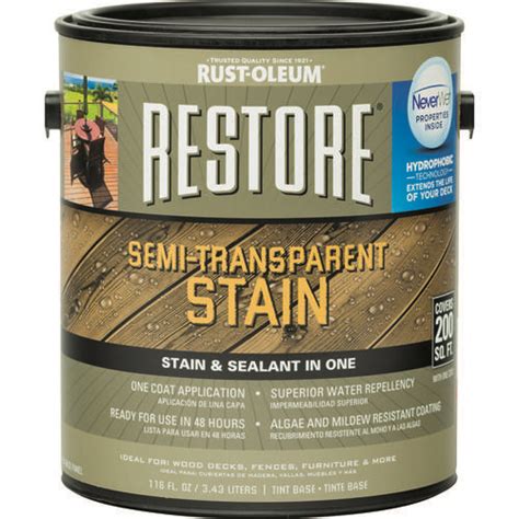 Rust Oleum 287397 Restore Wood Stain Liquid 1 Gal