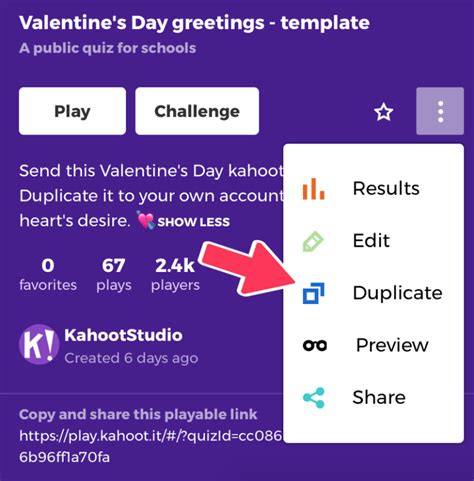 Valentines Day Quizzes And Templates From Kahoot