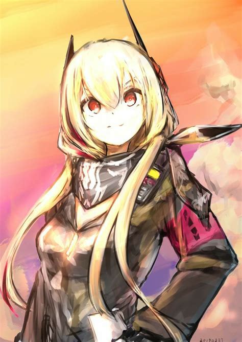 M4 Sopmod Ll Wallpaper De Anime Anime Mujer Dibujos