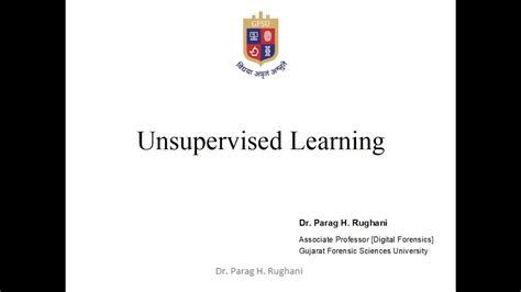 Introduction Unsupervised Learning Youtube