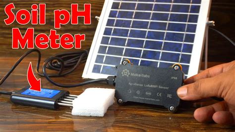 Soil PH Meter Using Soil PH Sensor ESP RP And LoRa