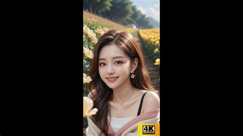 Ai Gallery Lookbook For My Girlfriend Who Loves Flowers 꽃을 사랑하는 내 여자