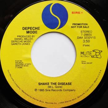 Depeche Mode Shake The Disease 1985 Vinyl Discogs