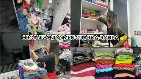 FAXINA NO MEU GUARDA ROUPA TAVA UMA BAGUNÇA YouTube