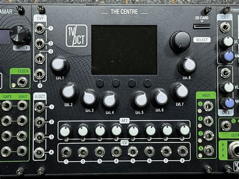 1voct The Centre Wavetable Synth Module 2020 Black Reverb