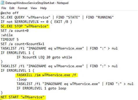 Datacap Registers Service Restart Entry On Windows Scheduler On Installation Defect Content