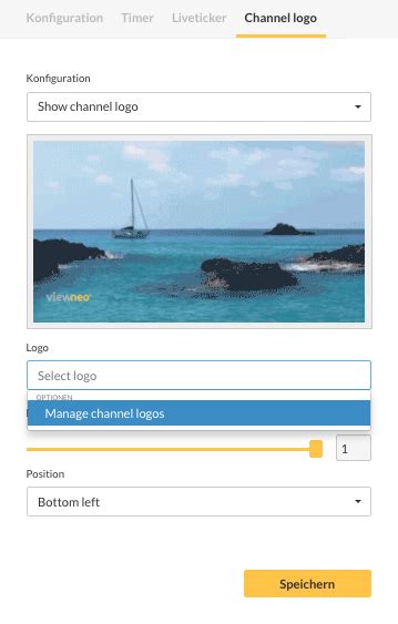 Viewneo Docs Broadcast Logo Plugin DE
