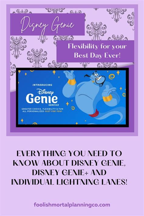 Disney Genie Facts And Info Everything You Need To Know About Disney