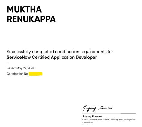 Muktha R On Linkedin Servicenow Servicenowcertification