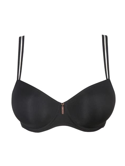 Primadonna Twist East End Padded Balcony Bra Charcoal Braforme