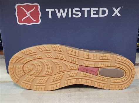 Twisted X Mens Cellstretch Wedge Sole Slip On Moc Roundyard