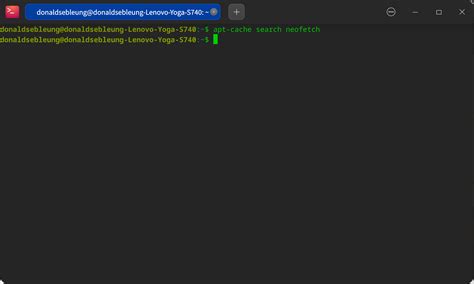 Deepin 23 没有 Neofetch，我不是很认可 Community Deepin Technology