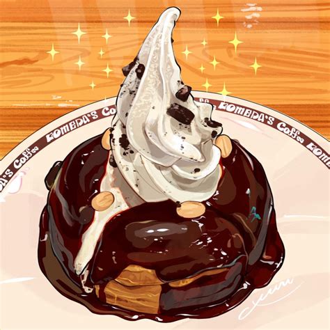 Safebooru Chocolate Syrup Food Food Focus Highres Indoors Komedas