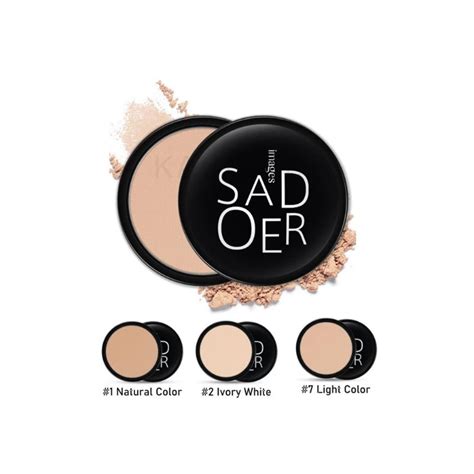Jual Bedak Sadoer Powder Bedak Glowing Tahan Lama Anti Air Images Professional Compact Powder