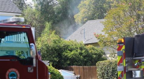 Firefighters Battle Home Fire In Paso Robles Photos