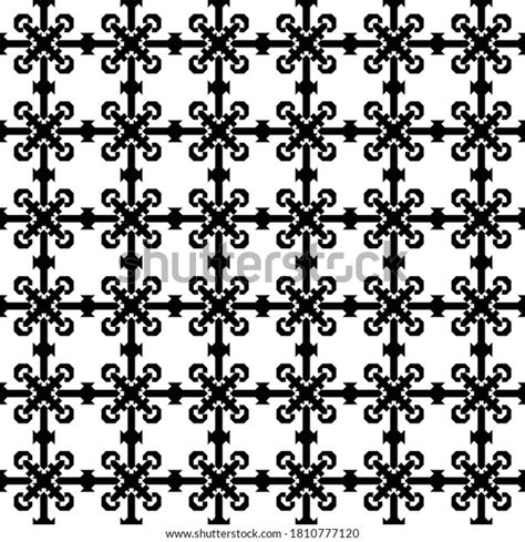Monochrome Pattern Design Your Design Background Stock Vector Royalty Free 1810777120