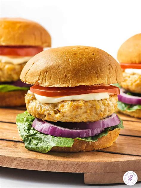 Best Ground Chicken Burgers Belly Full