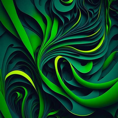 Premium Ai Image Abstract Backdrop Smooth Curves Vibrant Colors