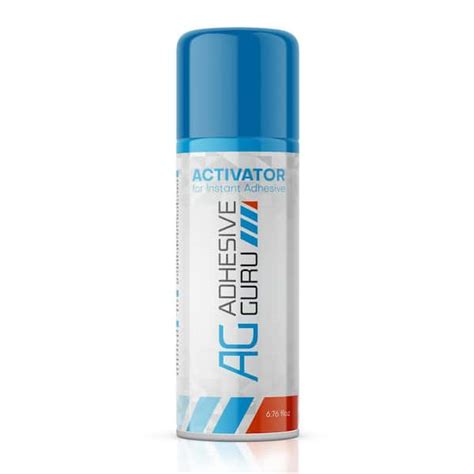 Ag Adhesive Guru Ca Glue Activator Spray 6 75 Fl Oz Clear Multipurpose