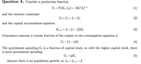 Question Consider A Production Function Chegg