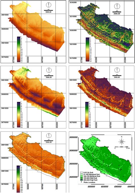 Fuzzy Maps Of Continuous Criteria As Well As Fuzzy And Classified Maps