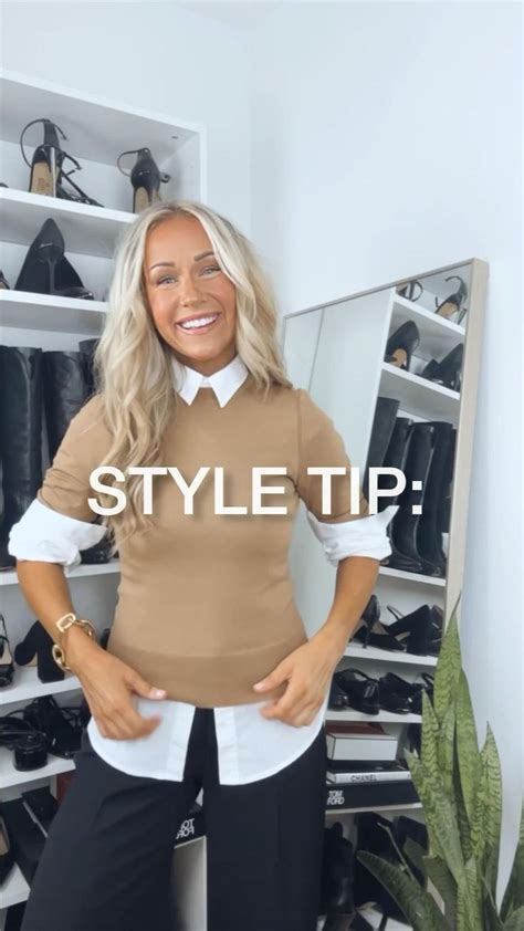 Style Tip For Layering💡 Layering Outfits Shirt Sweater Outfit Button Down Outfit Style Tip For Layering💡 Layering Outfits Shirt Sweater Outfit Button Down Outfit