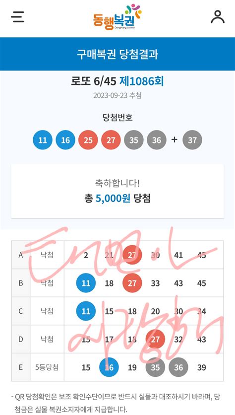 더쿠 삼태민 외치고 로또5등 당첨됐오