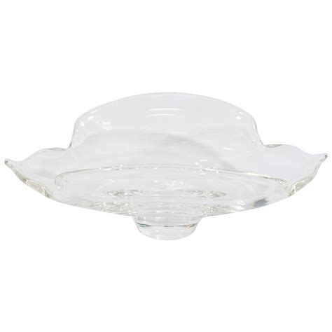 Vintage Steuben Glass Quatrefoil Console Bowl For Sale At 1stdibs